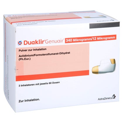 DUAKLIR Genuair 340 µg/12 µg Plv.z.Inhalation 60ED 3 St kaufen mit E ...