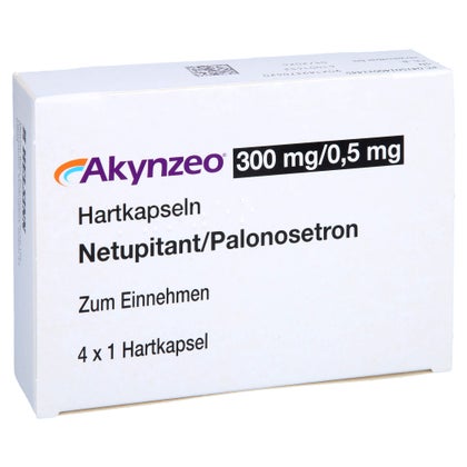 Akynzeo 300 Mg/0,5 mg Hartkapseln 4 St kaufen mit E-Rezept | medpex