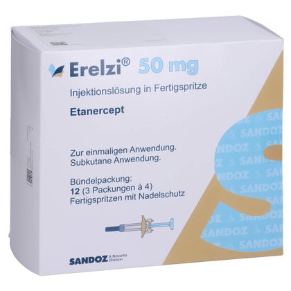 ERELZI 50 mg Injektionslösung i.e.Fertigspritze 12 St kaufen mit E ...