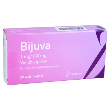 Bijuva 1 Mg/100 mg Weichkapseln 28 St kaufen mit E-Rezept | medpex
