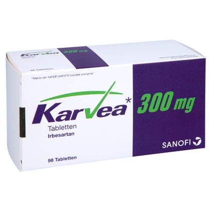 Karvea 300 mg Tabletten 98 St kaufen mit E-Rezept | medpex