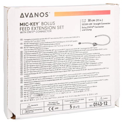 Mic-key Extension-set Bolus gerade ENFit 5 St günstig kaufen | medpex