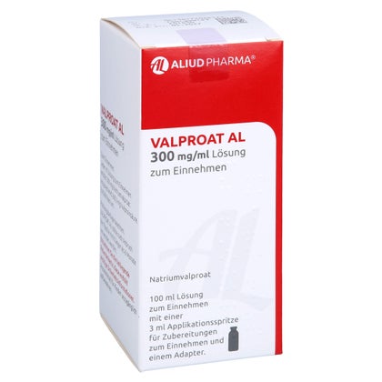 VALPROAT AL 300 mg/ml Lösung zum Einnehmen 100 ml kaufen mit E-Rezept ...