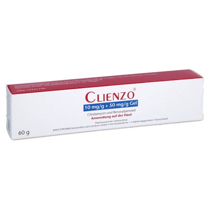 Clienzo 10 mg/g + 50 mg/g Gel 60 g kaufen mit E-Rezept | medpex