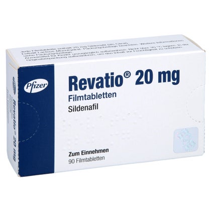 Revatio 20 mg Filmtabletten B 90 St kaufen mit E-Rezept | medpex