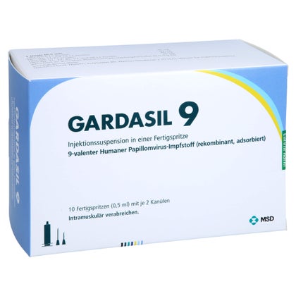Gardasil 9 Inj.-sus.i.e.fertigspritze 10 St kaufen mit E-Rezept | medpex
