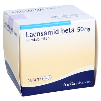 Lacosamid beta 50 mg Filmtabletten 168 St kaufen mit E-Rezept | medpex