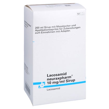 Lacosamid Neuraxpharm 10 mg/ml Sirup 200 ml kaufen mit E-Rezept | medpex