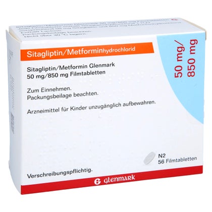 SITAGLIPTIN/Metformin Glenmark 50 mg/850 mg FTA 56 St kaufen mit E ...