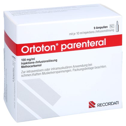ORTOTON parenteral 100 mg/ml Inj./Inf.-L. Amp.10ml 9 St kaufen mit E ...