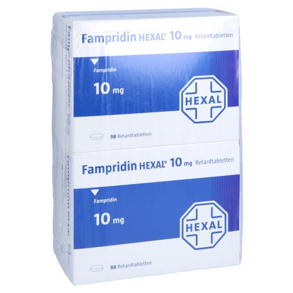 Fampridin Hexal 10 mg Retardtabletten 196 St kaufen mit E-Rezept | medpex