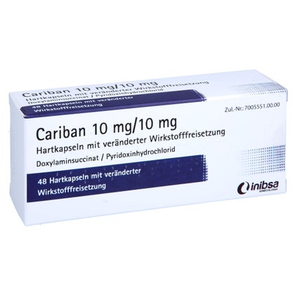CARIBAN 10 mg/10 mg Hartk.m.veränd.Wirkst.-Frs. 48 St kaufen mit E ...
