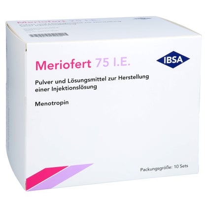 Meriofert 75 I.E. Plv.u.Lsm.z.H.e.Injekt 10 St kaufen mit E-Rezept | medpex