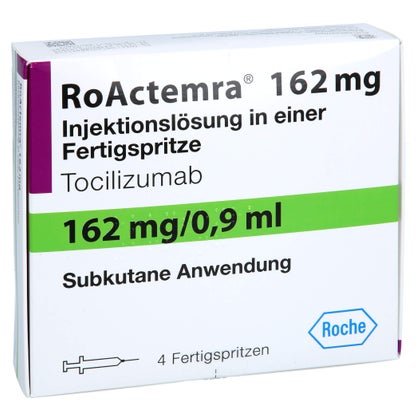 Roactemra 162 mg Inj.-Lösung i.e.Fertigs 4 St kaufen mit E-Rezept | medpex