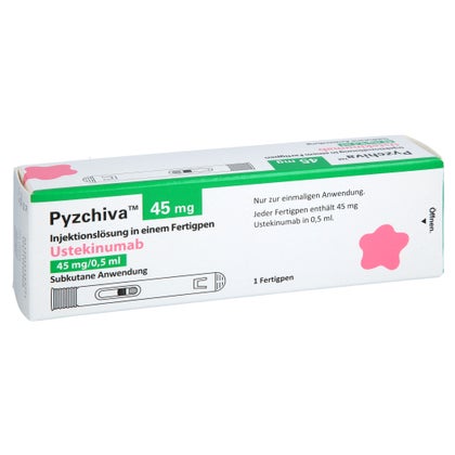 Pyzchiva 45 Mg Injektionslösung I.e. Fertigpen 1 St kaufen mit E-Rezept ...
