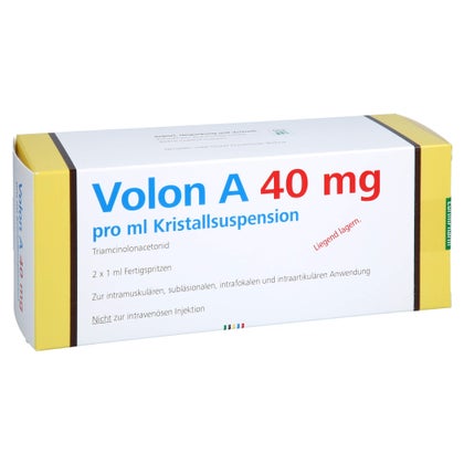 Volon A 40 Fertigspritzen 2X1 ml kaufen mit E-Rezept | medpex