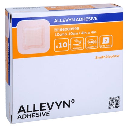 Allevyn Adhesive 10x10 Cm Haftende Wundauflage 10 St günstig kaufen ...