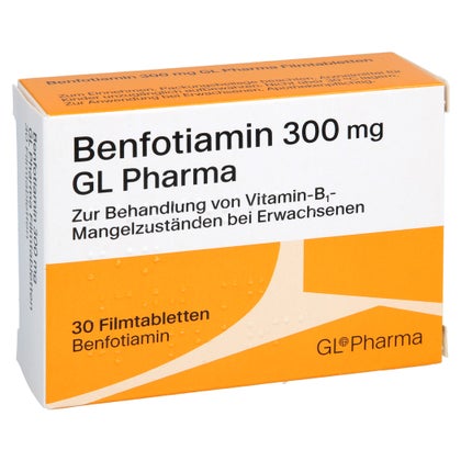 Benfotiamin 300 Mg Gl Pharma Filmtabletten 30 St günstig kaufen | medpex