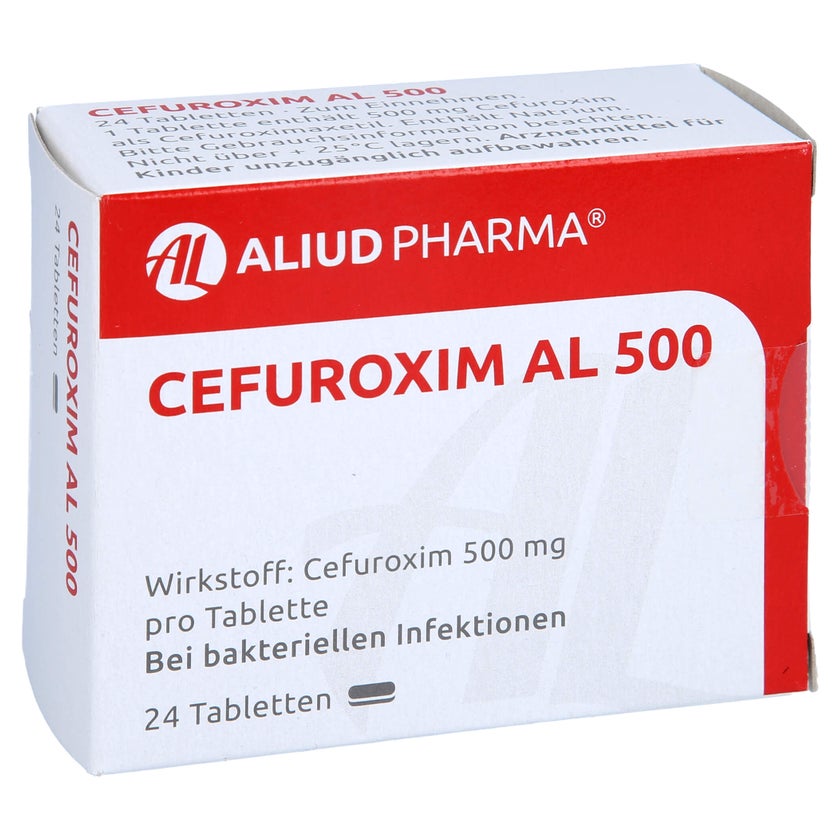 Cefuroxim AL 500 Tabletten 24 St kaufen mit E-Rezept | medpex