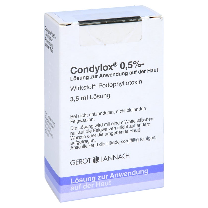 Condylox Lösung 3,5 ml kaufen mit E-Rezept | medpex
