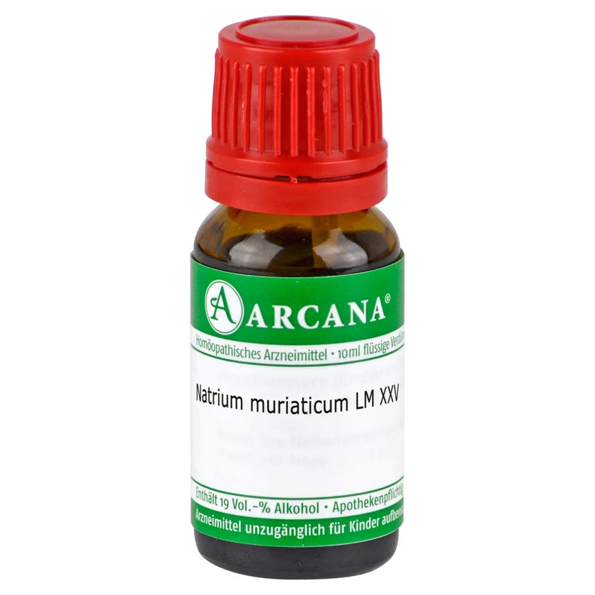 Natrium Muriaticum LM 25 Dilution 10 ml günstig kaufen | medpex Natrium Muriaticum LM 25 Dilution 10 ml günstig kaufen | medpex