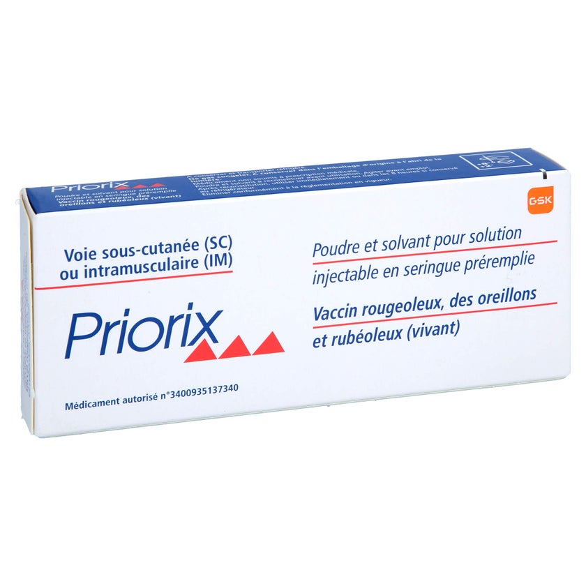 PRIORIX Masern Mumps Röteln P.u.LM H.Inj.L.i.e.FS. 1X1 St kaufen mit E ...