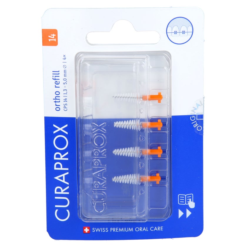 Erfahrungen zu Curaprox Cps 14 Interdental Ortho 1.3 - 5.0 Mm 4 St | medpex