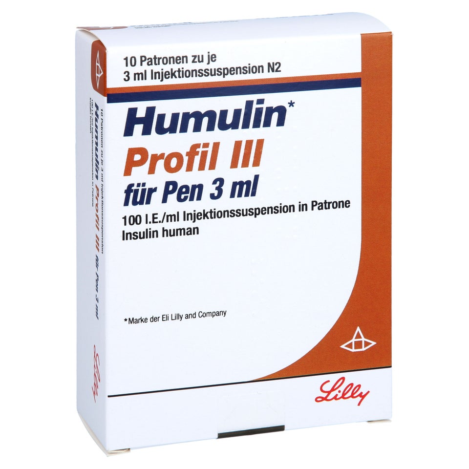 Humulin Profil III für Pen 3ml Patrone 30/70 | medpex