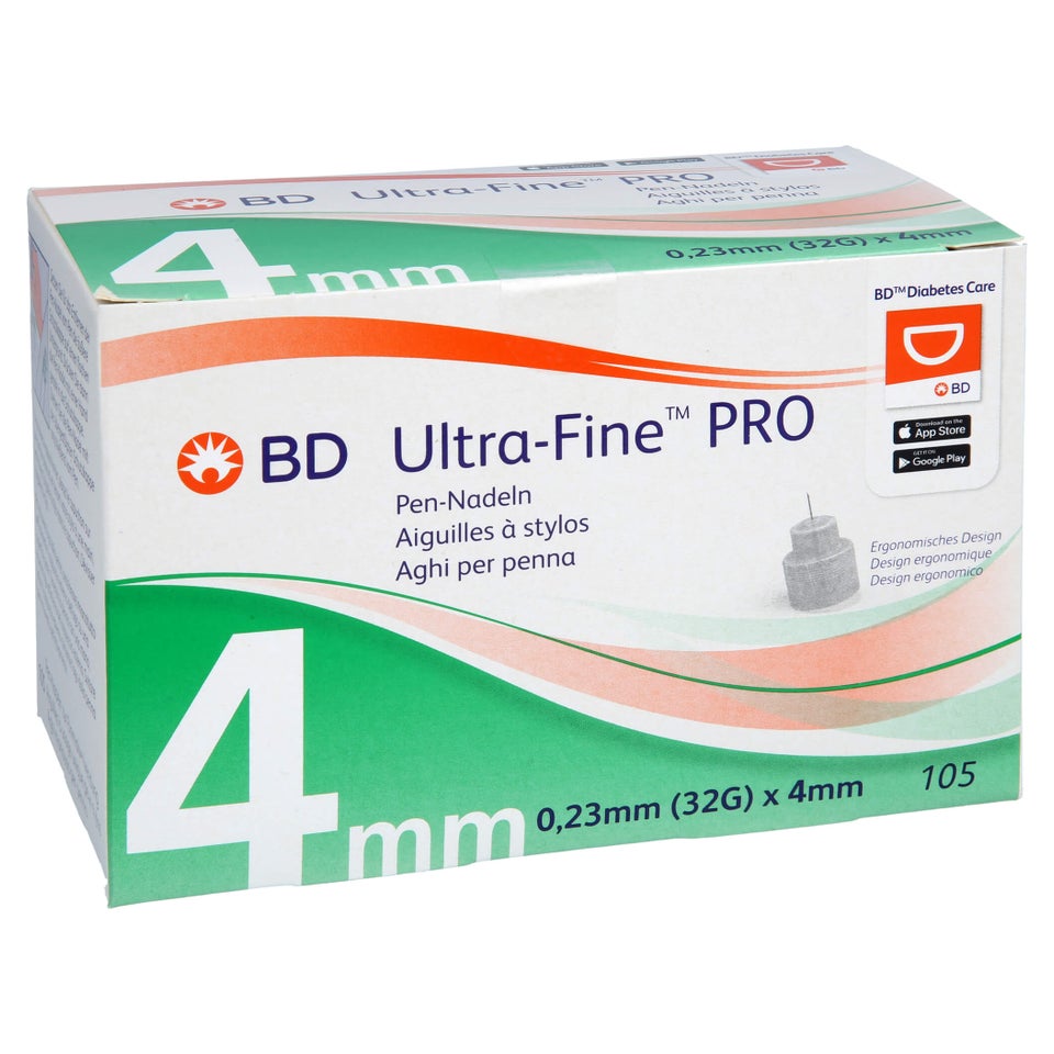 BD Ultra-fine PRO Pen-Nadeln 4 mm 32 G 0 105 St günstig kaufen | medpex